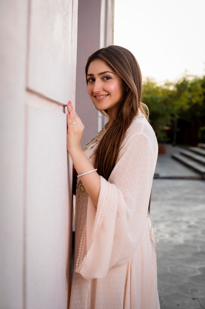Actress Sayyeshaa Ethereal Stills Shoot By KiranSa - Social News XYZ