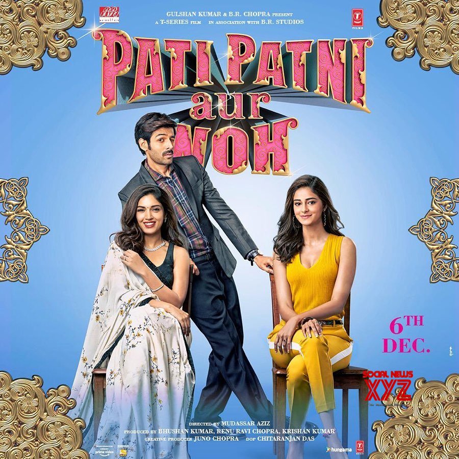 Pati Patni Aur Woh Movie Release Date Posters - Social News XYZ