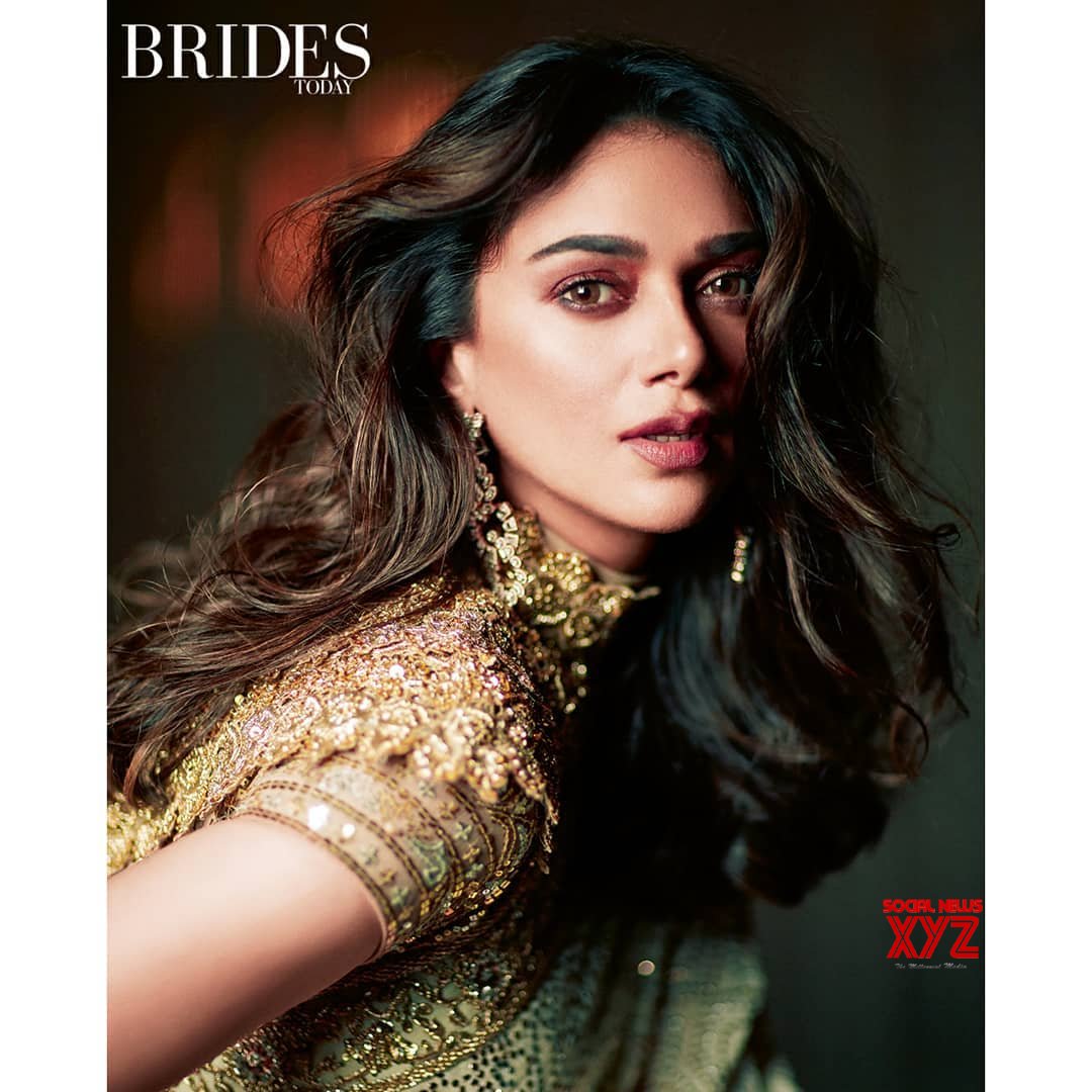Actress Aditi Rao Hydari Stills From Brides Today Cover Photoshoot ...