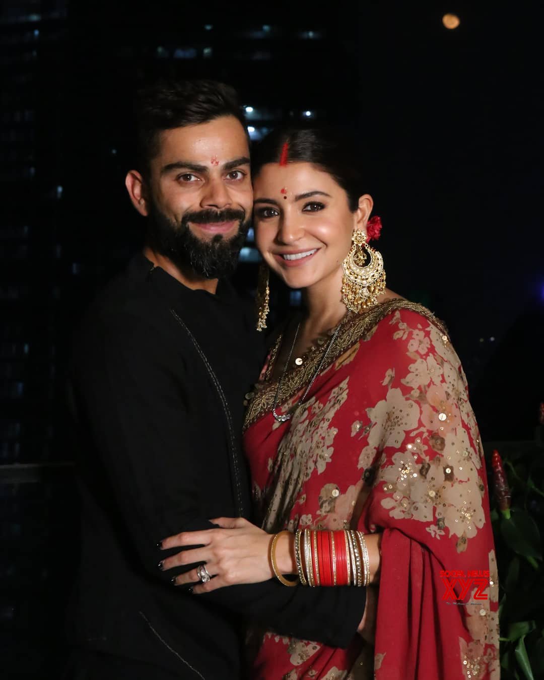 Virat Kohli And Anushka Sharma's Karva Chauth 2019 Stills - Social News XYZ
