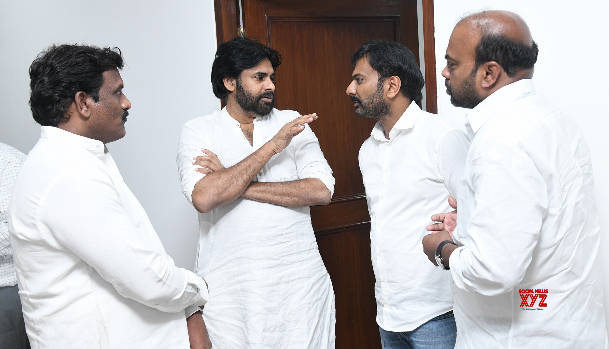 JanaSena Chief Pawan Kalyan Meeting With Telangana Leaders In Hyderabad Gallery - Social News XYZ