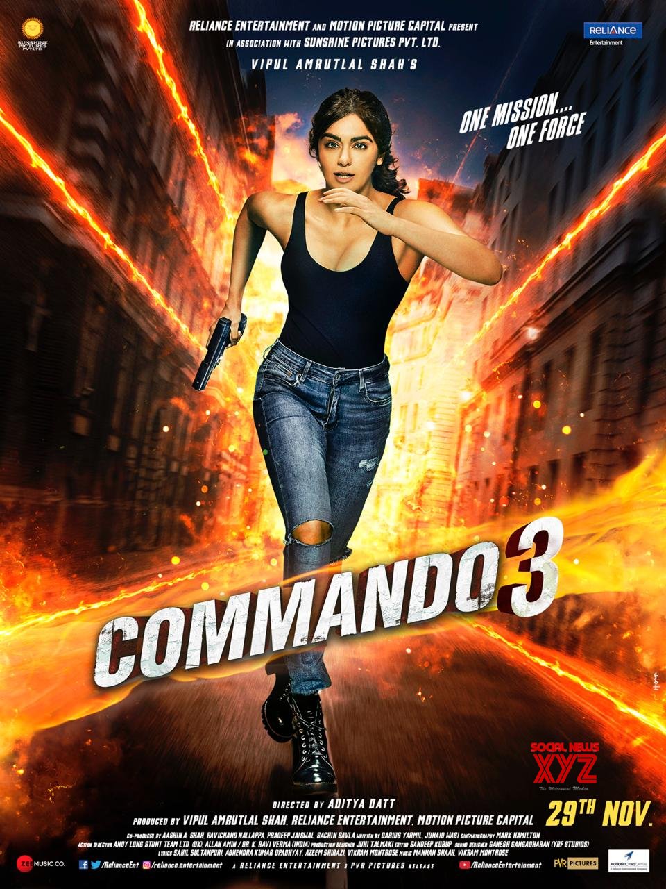 Commando 3 Movie Character Posters - Social News XYZ