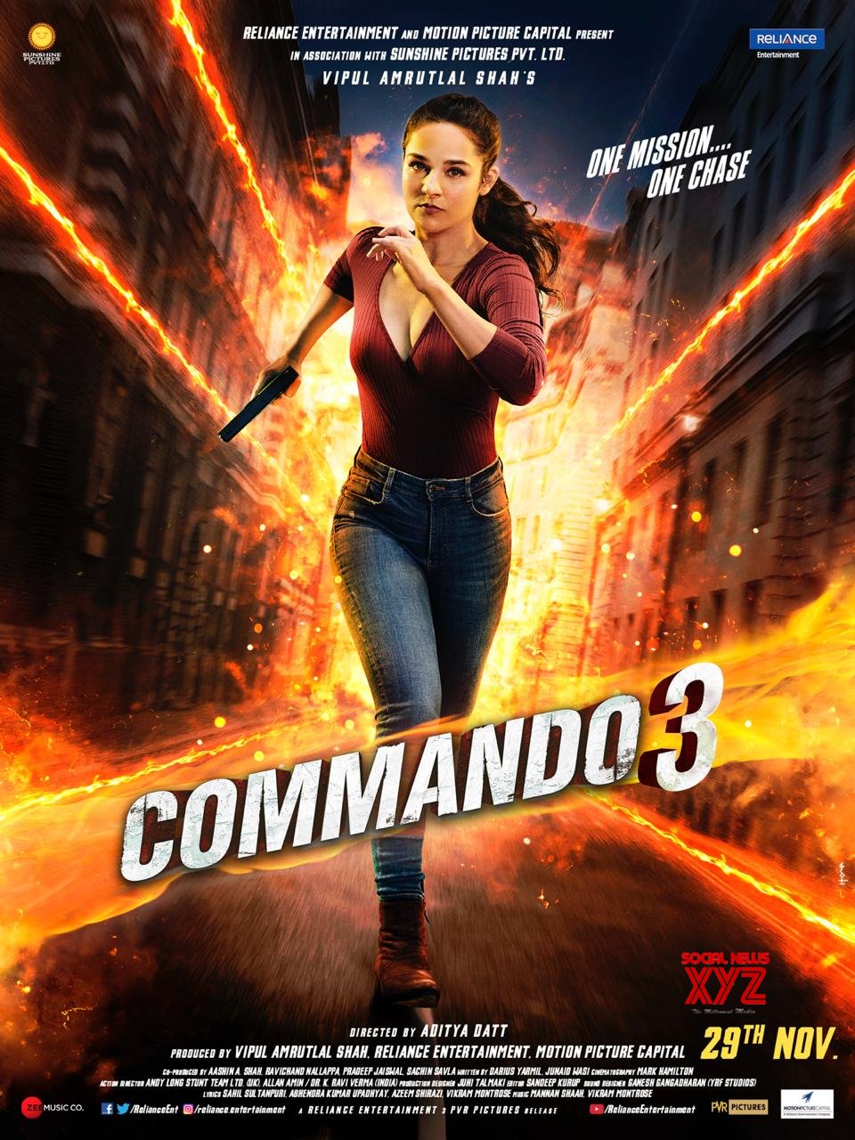 Commando 3 Movie Character Posters - Social News XYZ