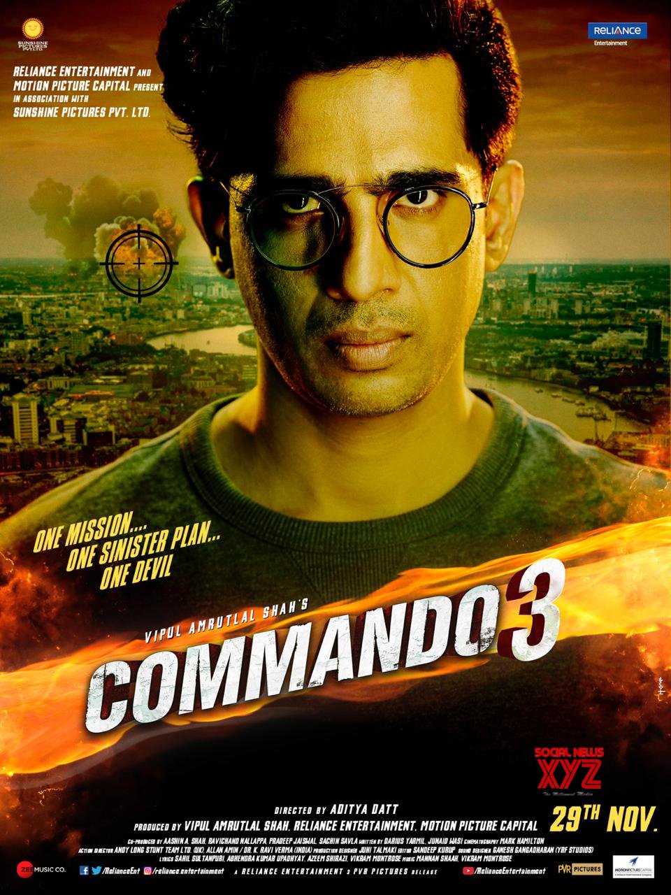 Commando 3 Movie Character Posters - Social News XYZ