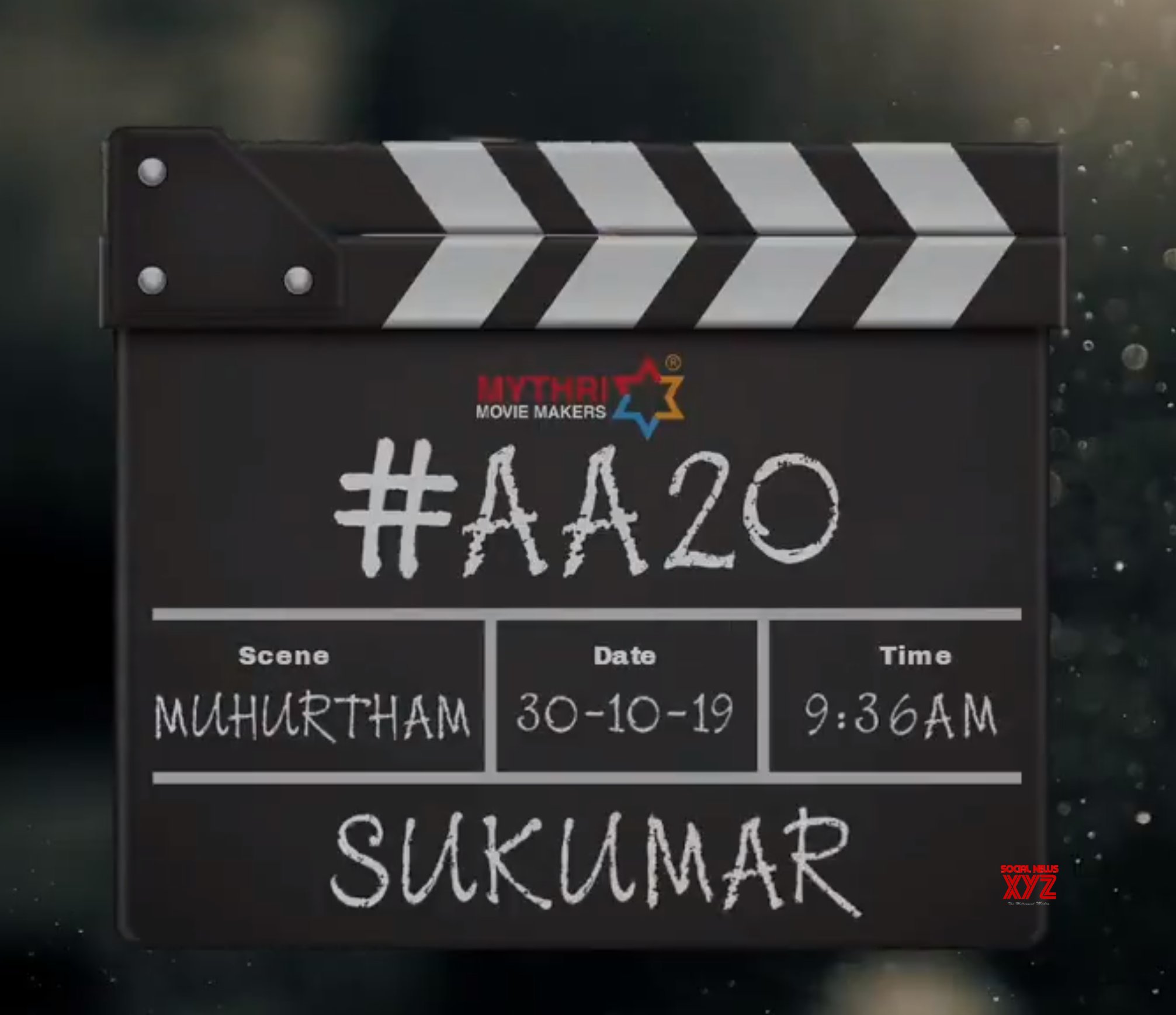 Allu Arjun And Sukumar's AA20 Launching Tomorrow - Social News XYZ