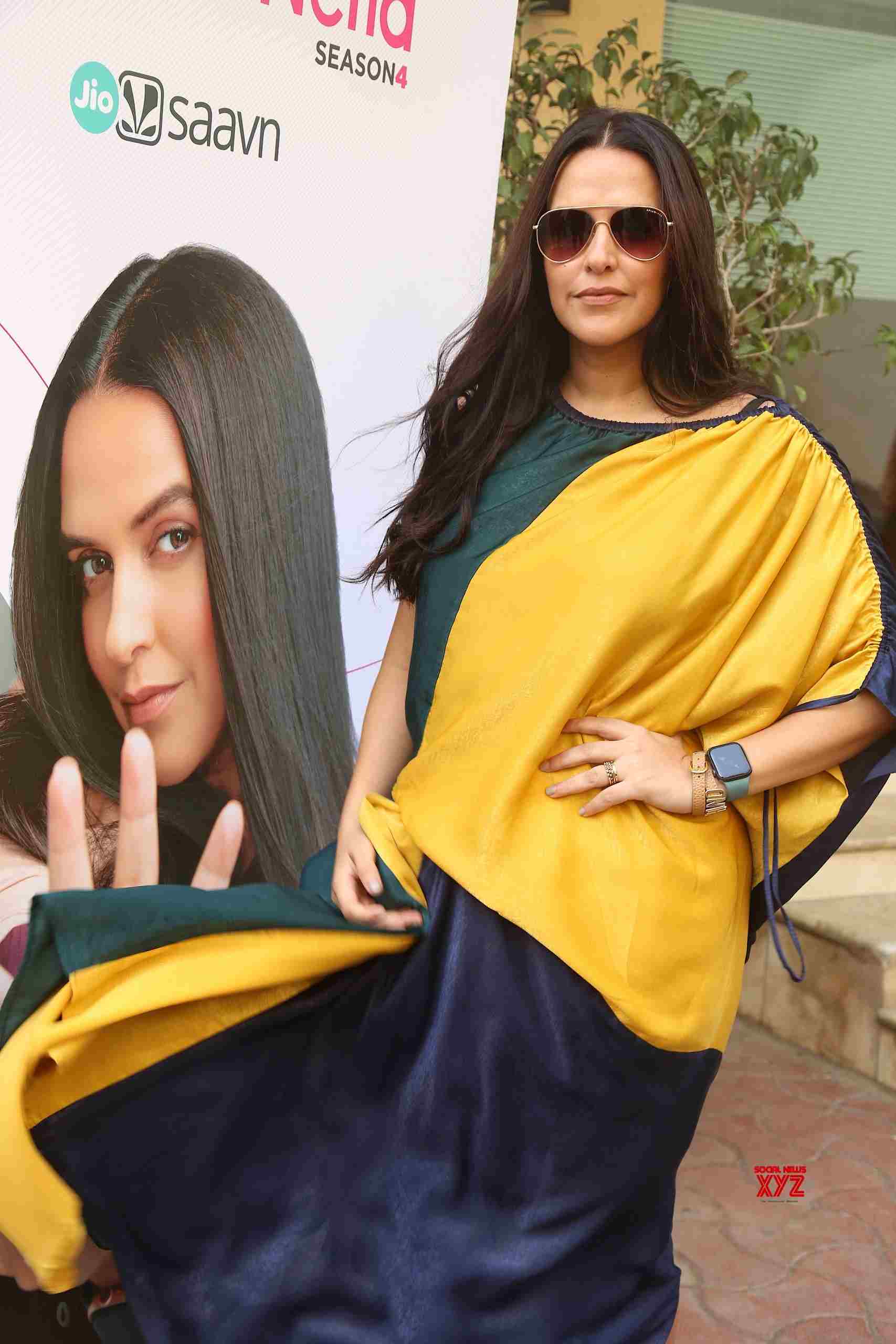 Rani Mukerji And Neha Dhupia At The Recording Of NofilterNeha Season 4 ...