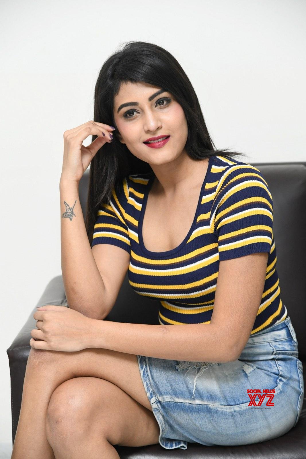 Actress Divya Rao Hot Stills from Degree College Movie Press Meet ...