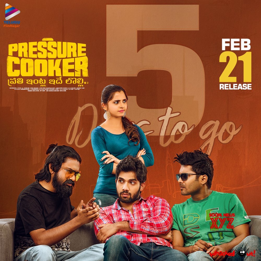 Pressure Cooker Movie 5 Days To Go Poster - Social News XYZ