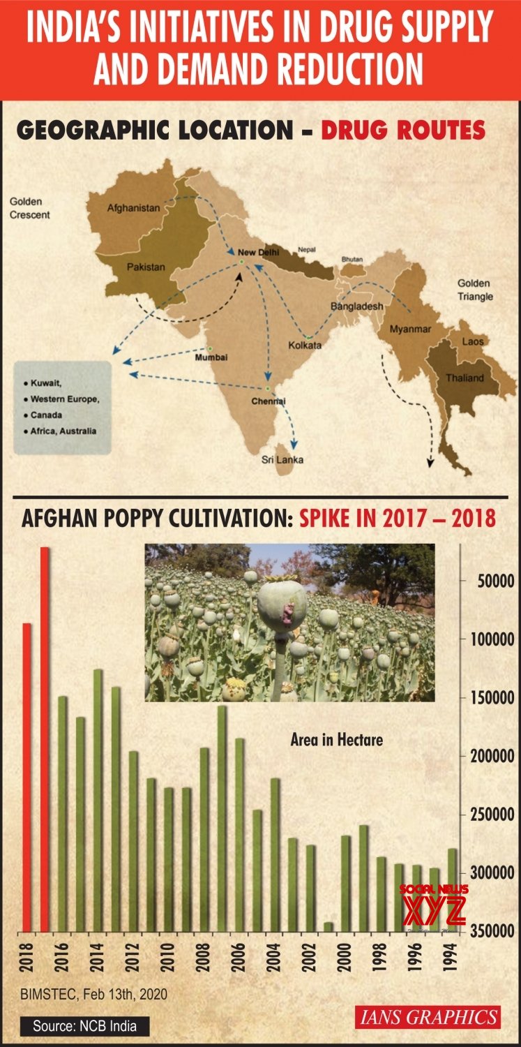 Infographics: India's initiatives in drug supply and demand reduction # ...