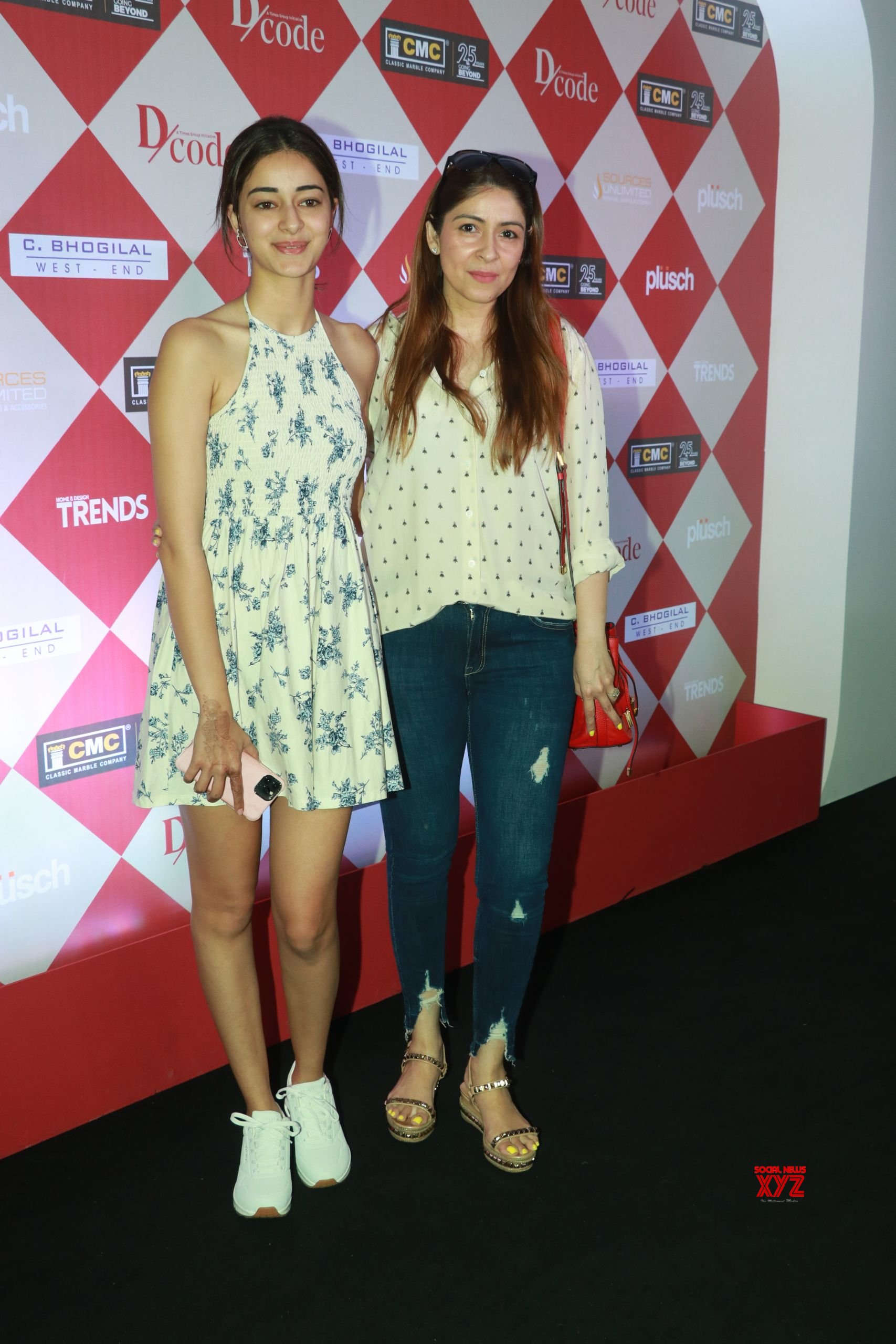 Ananya Panday And Bhavna Panday At The DCode Luxury Expo At NSCI Worli HD Gallery - Social News XYZ