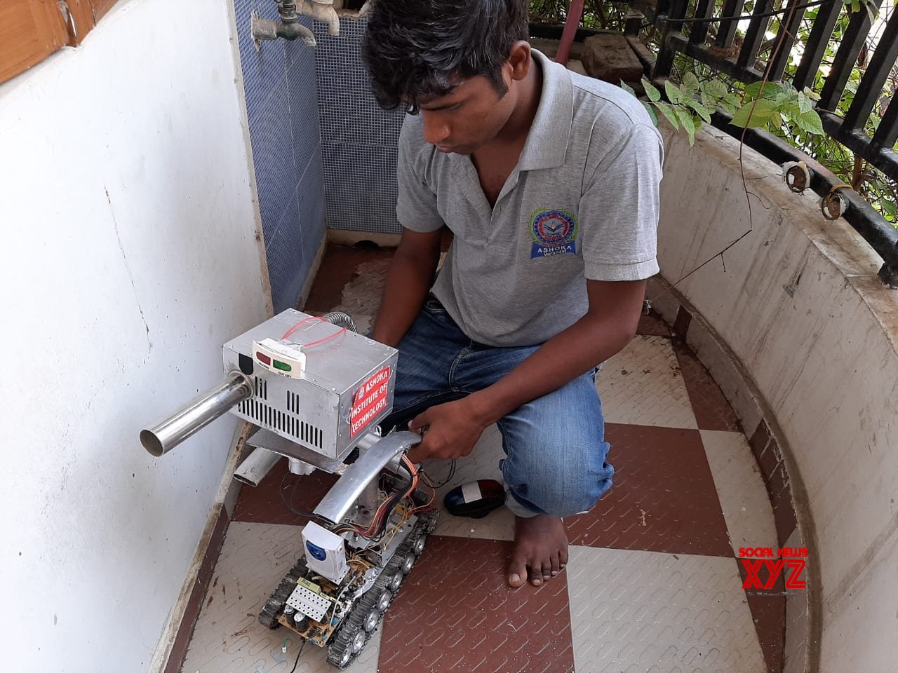 Ashoka Institute of Technology, Varanasi comes up with a robot #Gallery ...