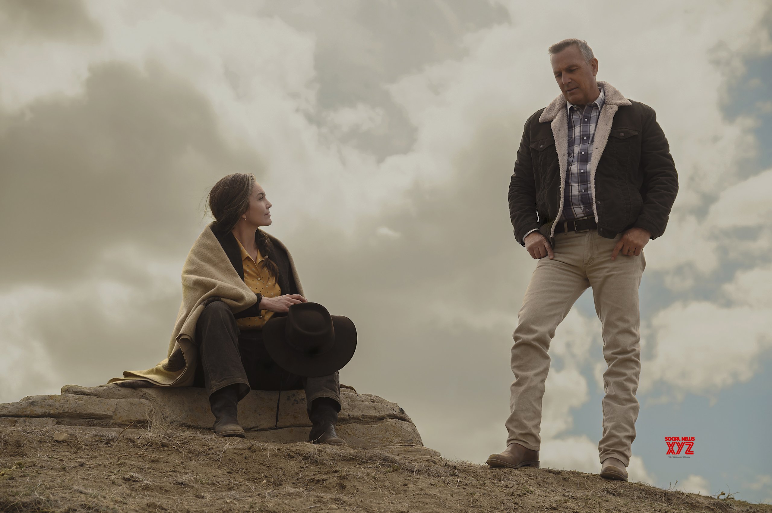 Diane Lane And Kevin Costner HD Still From Let Him Go Movie - Social ...