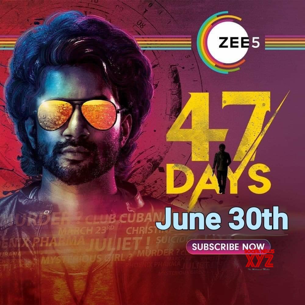 Satya Dev's 47 Days Releasing Tomorrow On ZEE5 Telugu - Social News XYZ