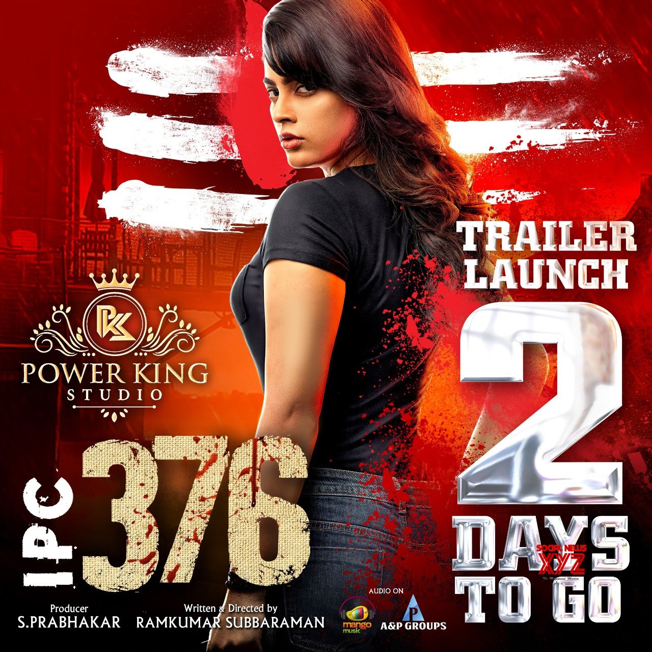 Nandita Swetha's IPC 376 Movie Trailer 2 Days To Go Poster - Social ...