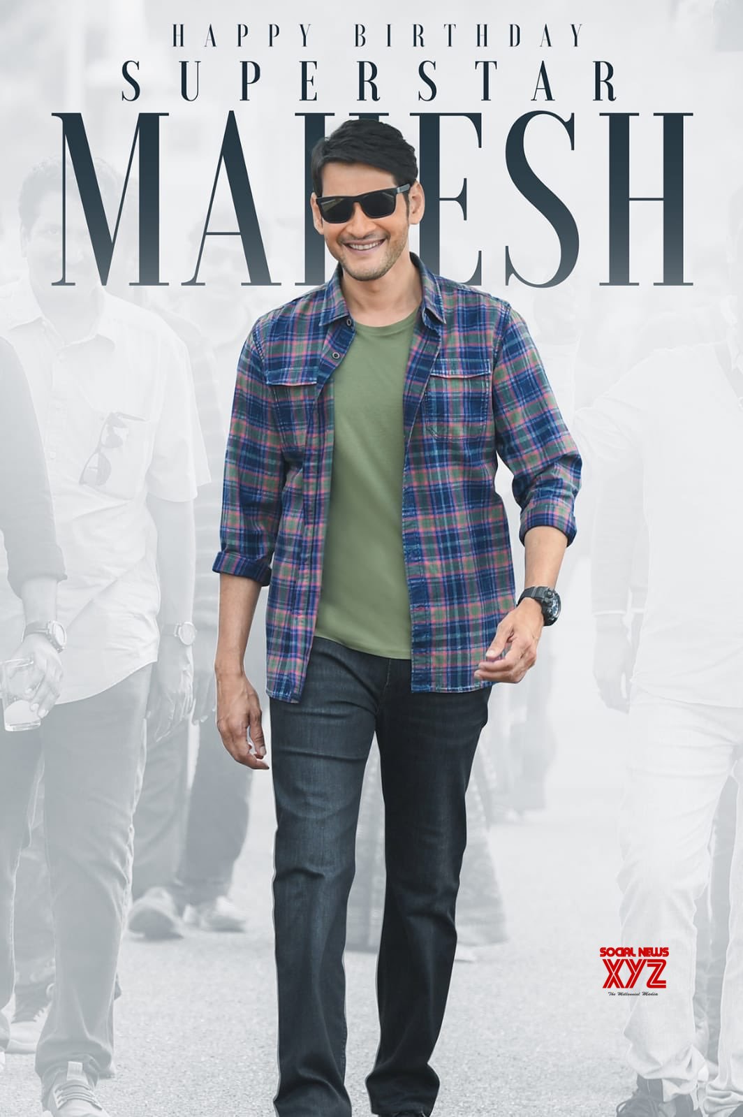 Superstar Mahesh Babu 2020 Birthday Posters - Social News XYZ