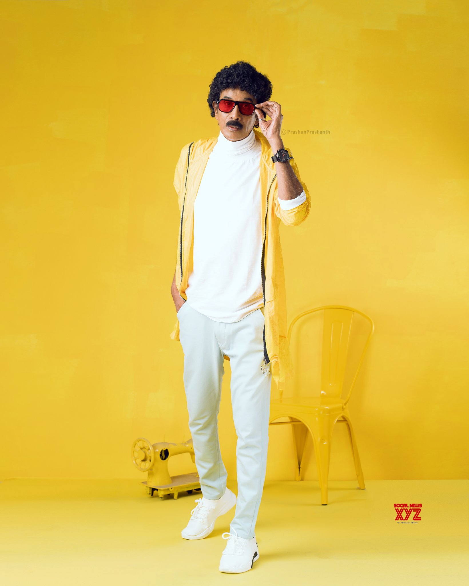 Actor Manobala New Stylish Make Over Stills - Social News XYZ