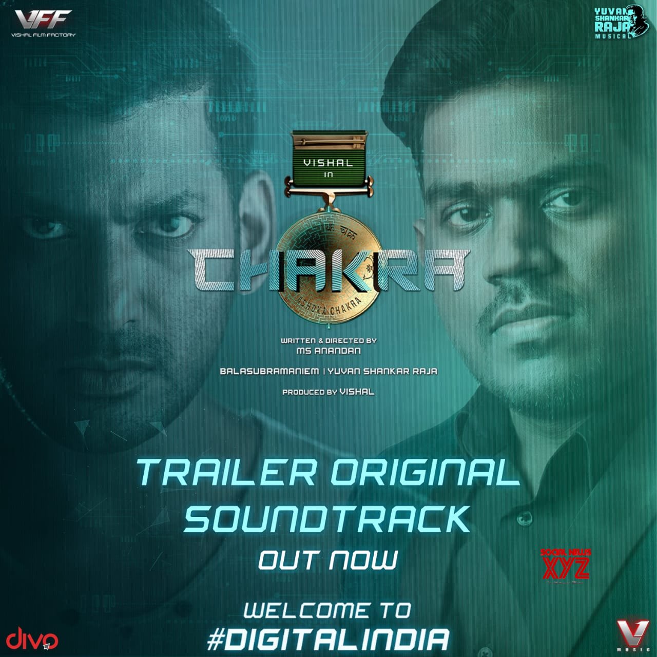 Impressive OST Of Action Hero Vishal's Chakra Trailer Is Out - Social ...