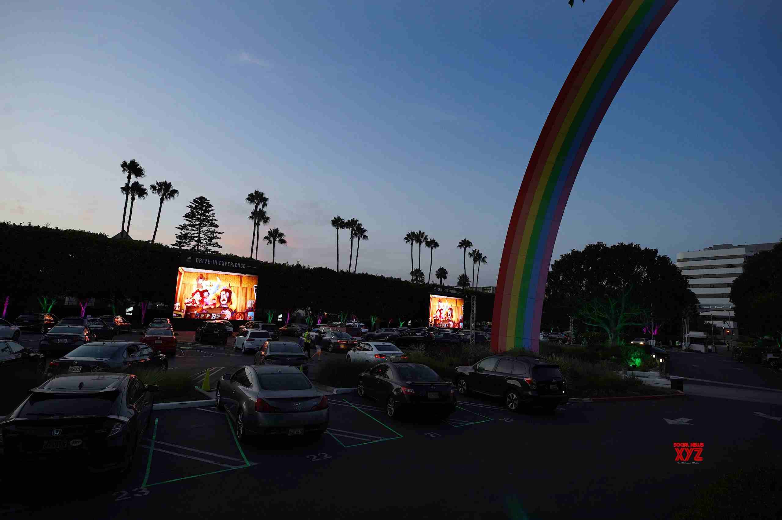 Screening Of The Original Ghostbusters At The Sony Pictures Drive In On ...
