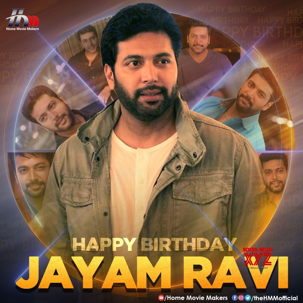 Jayam Ravi Birthday Wishes Posters From Bhoomi Movie Team - Social News XYZ