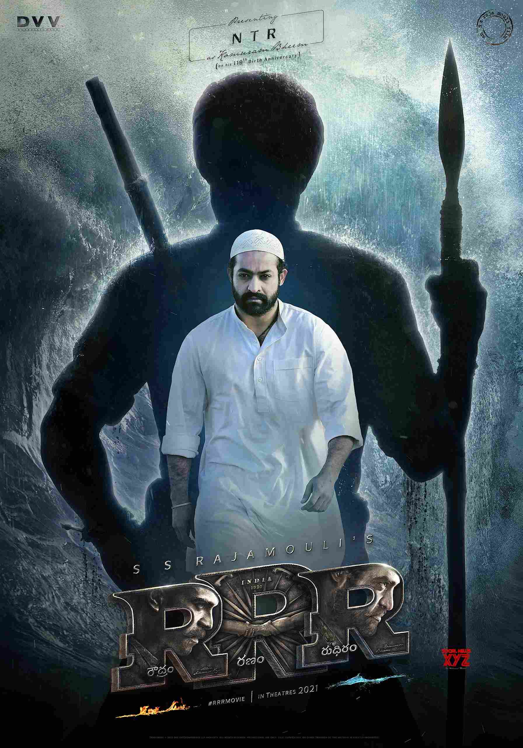 NTR's Look As Bheem From RRR Unveiled - Social News XYZ