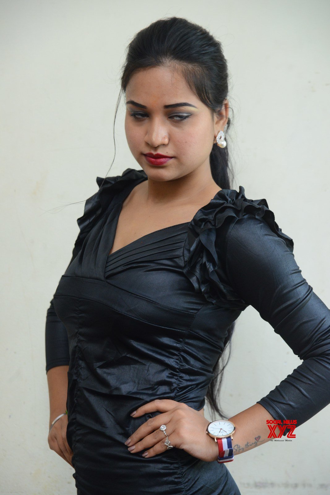 Actress Jyoti Singh Stills From Aathadevvadu Movie Launch - Social News XYZ