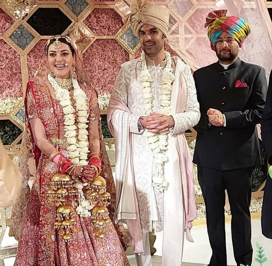 Kajal Aggarwal And Gautam Kitchlu Wedding Stills - Social News XYZ