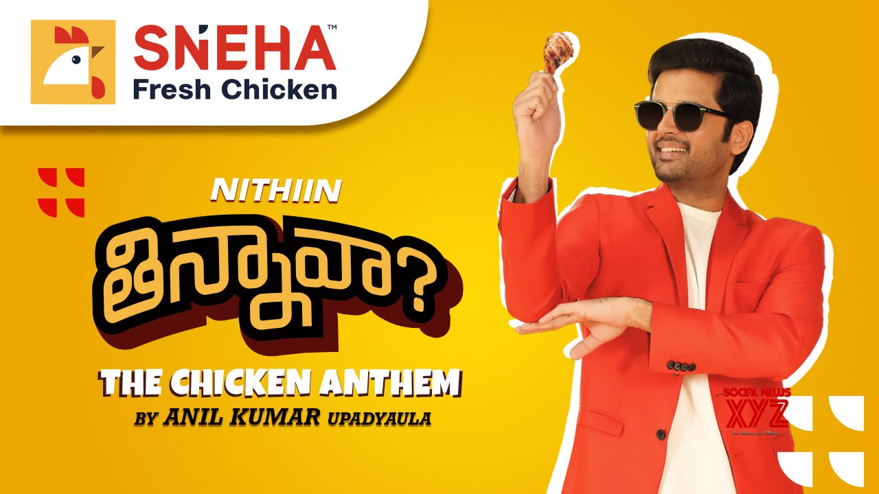 Nithiin Endorses Sneha Fresh Chicken - Social News XYZ