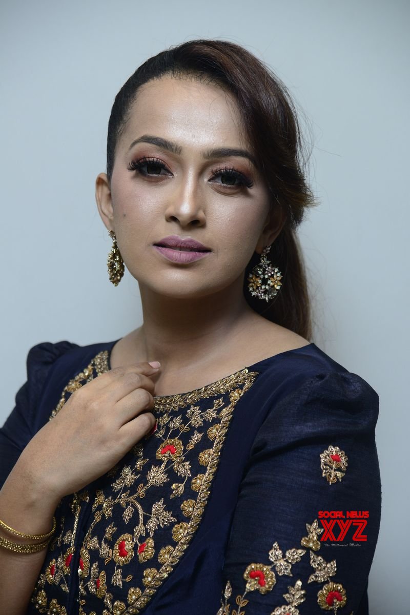 Actress Esther Stills From Shakila Biopic Movie Press Meet - Social ...