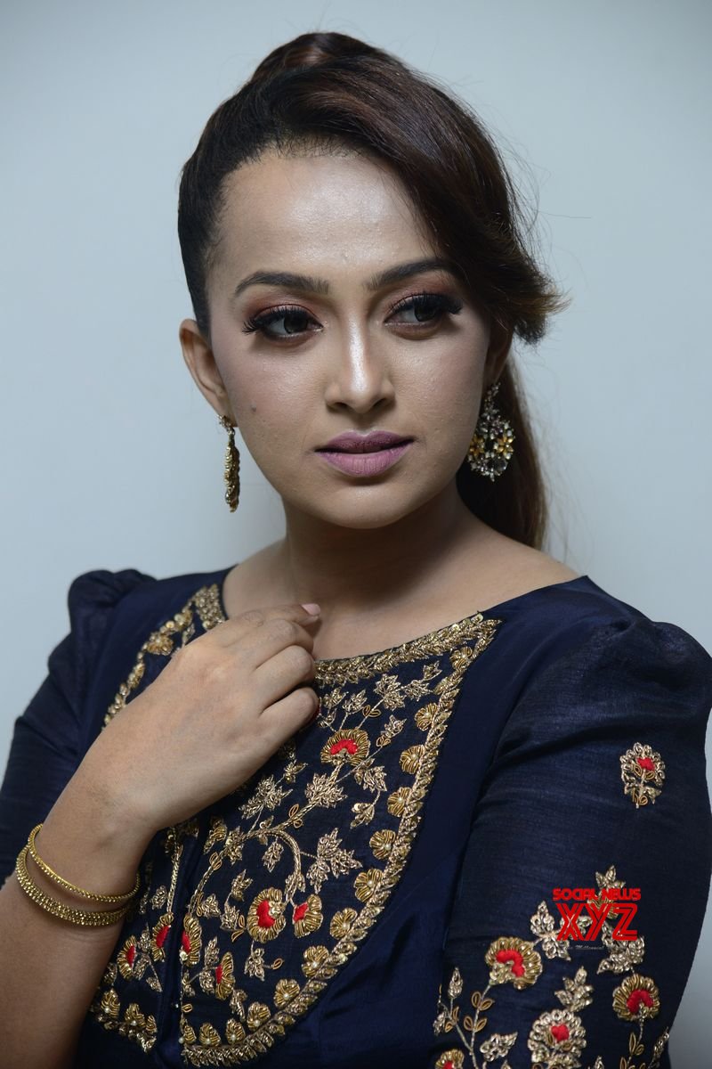 Actress Esther Stills From Shakila Biopic Movie Press Meet - Social ...