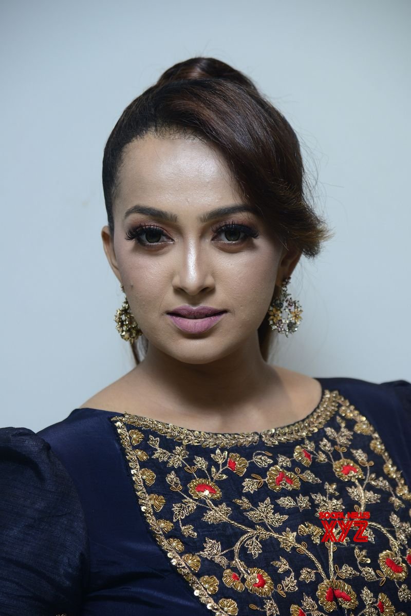 Actress Esther Stills From Shakila Biopic Movie Press Meet - Social ...