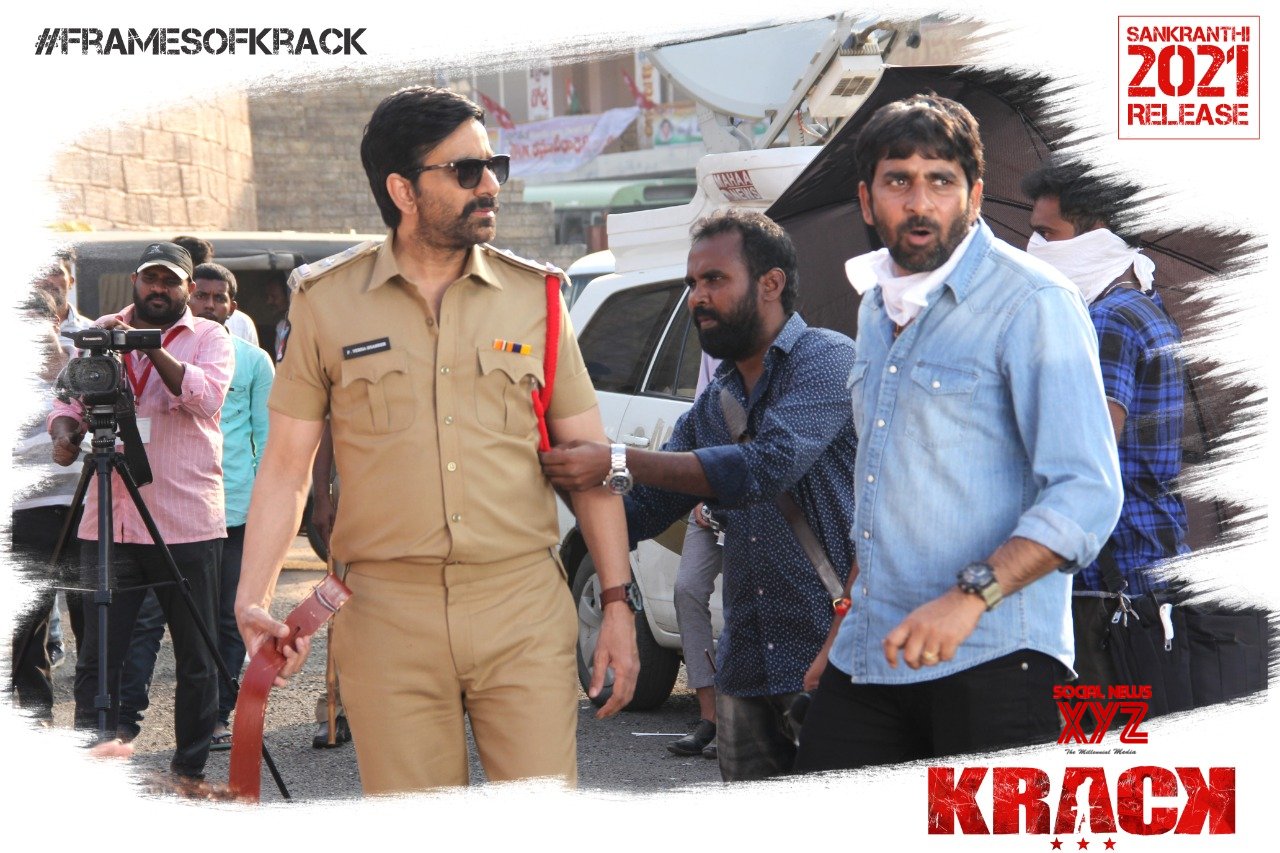 Krack Movie Working Stills Set 2 - Social News XYZ