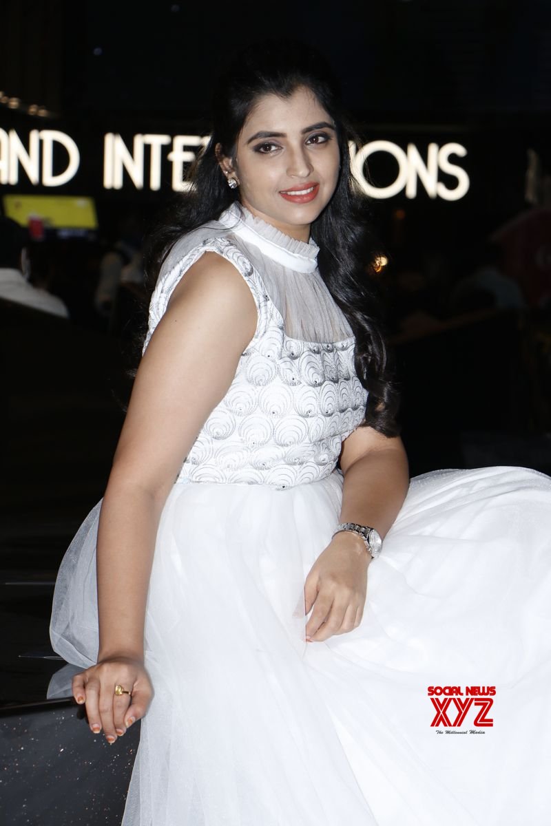 Anchor Syamala Stills From Krack Movie Trailer Launch - Social News XYZ