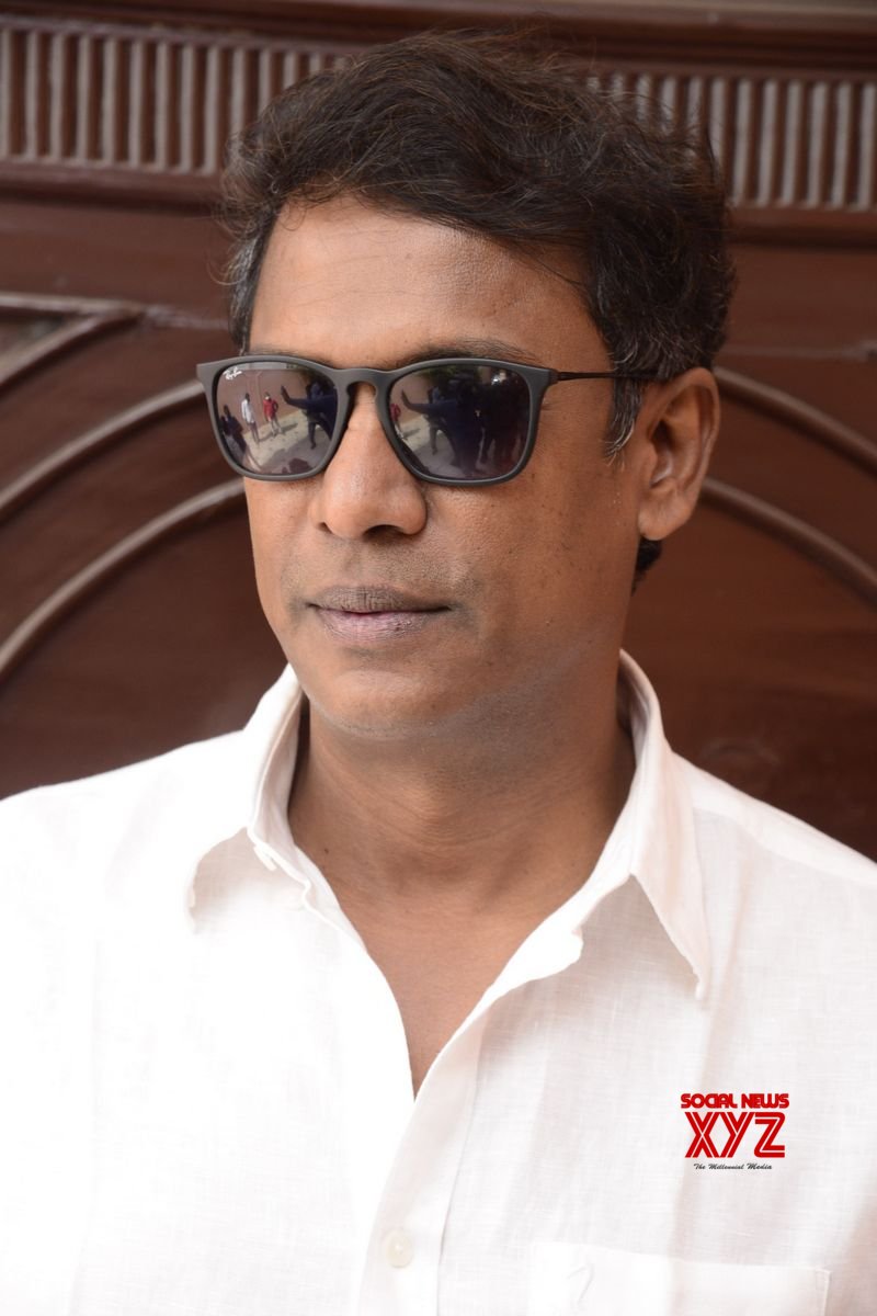 Artist Samuthirakani Stills From Krack Movie Interview - Social News XYZ