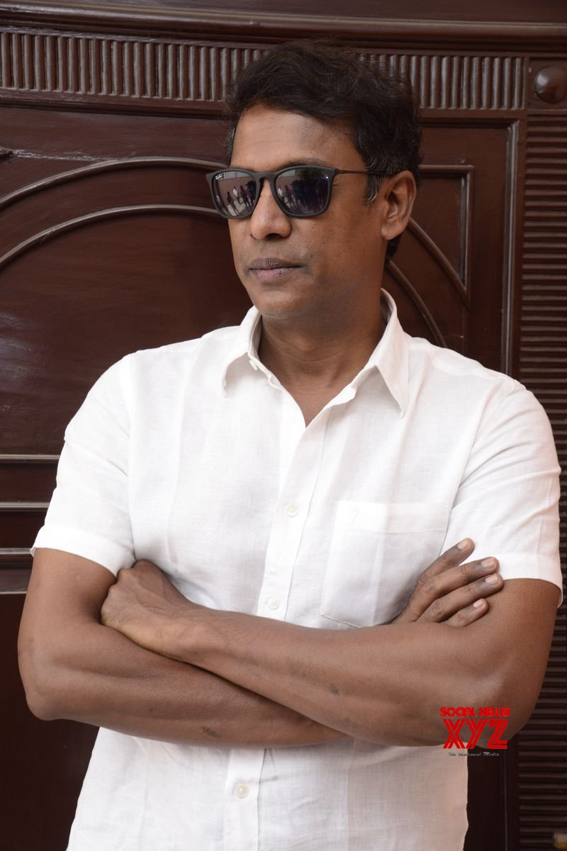 Artist Samuthirakani Stills From Krack Movie Interview - Social News XYZ