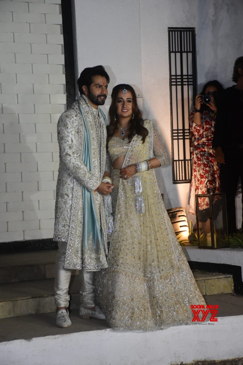 Varun Dhawan With Natasha Dalal First Stills After Marriage In Alibaug ...
