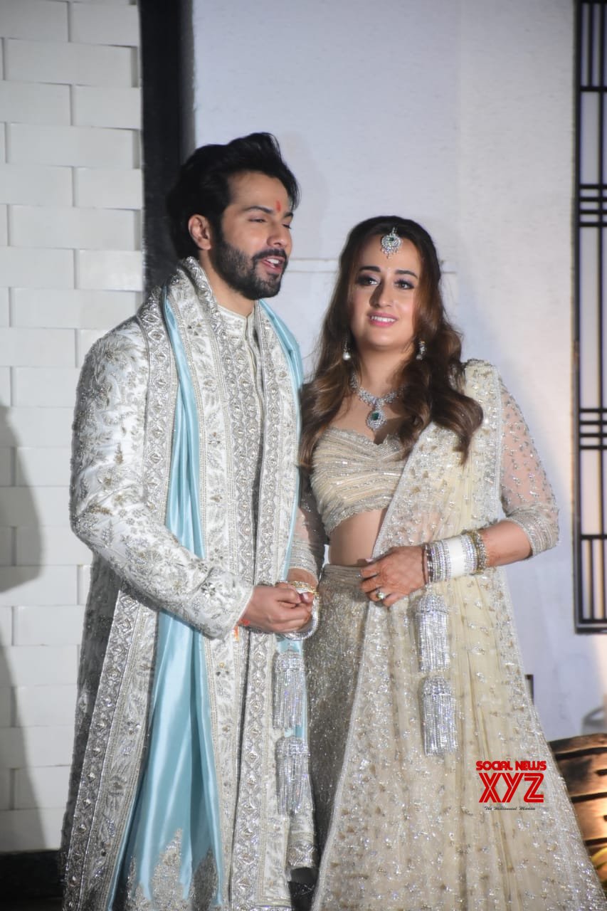 Varun Dhawan With Natasha Dalal First Stills After Marriage In Alibaug ...