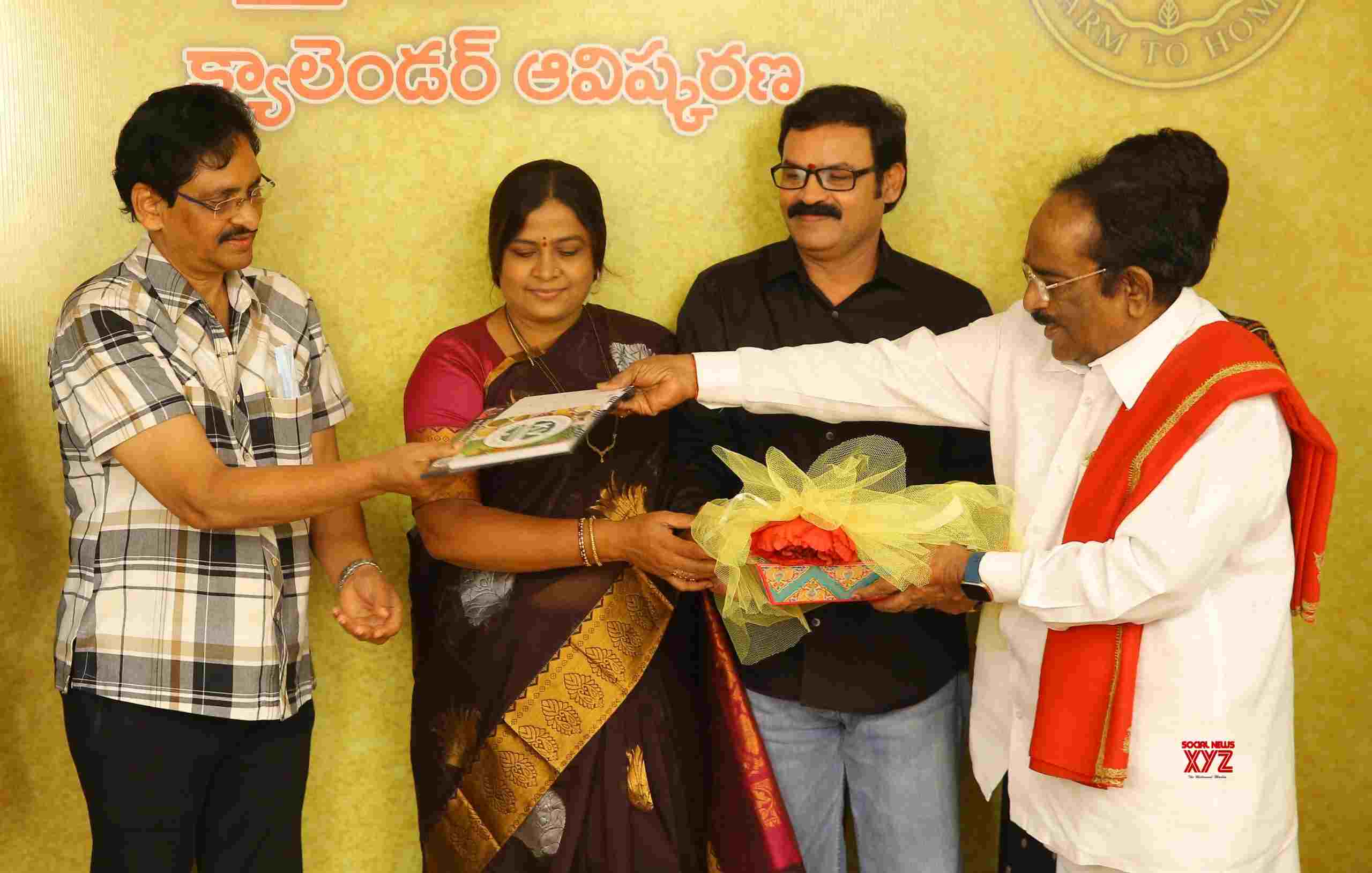 Paruchuri Gopala Krishna Launches Calendar By Kotha Srinivas - Social News XYZ