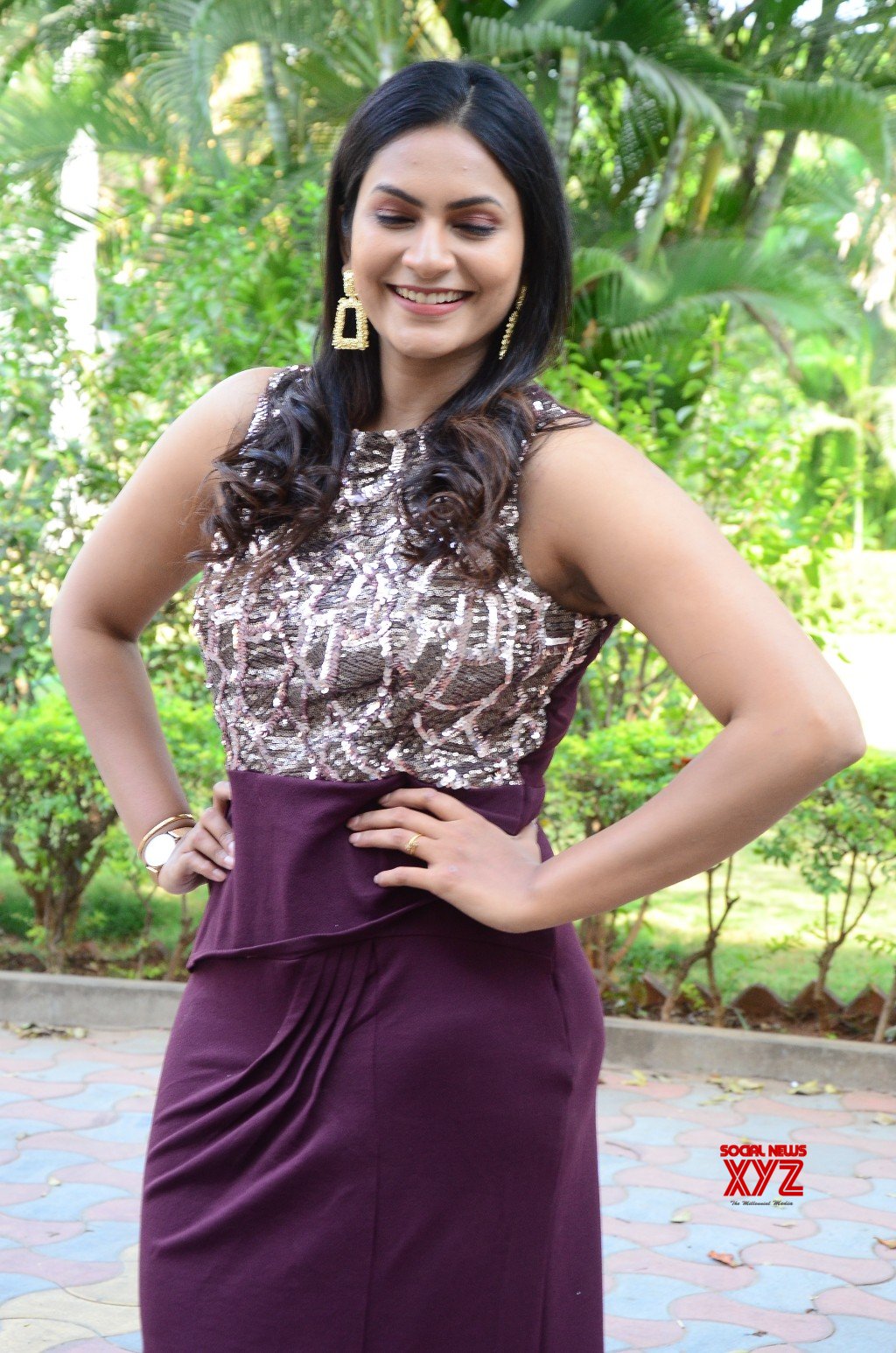 Actress Swetha Varma Stills From Rani Movie Trailer Launch - Social ...