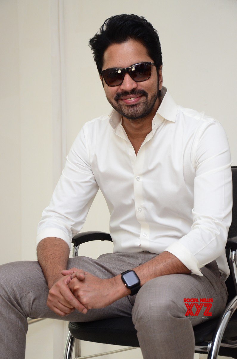 Hero Naresh Stills From Naandhi Movie Interview - Social News XYZ