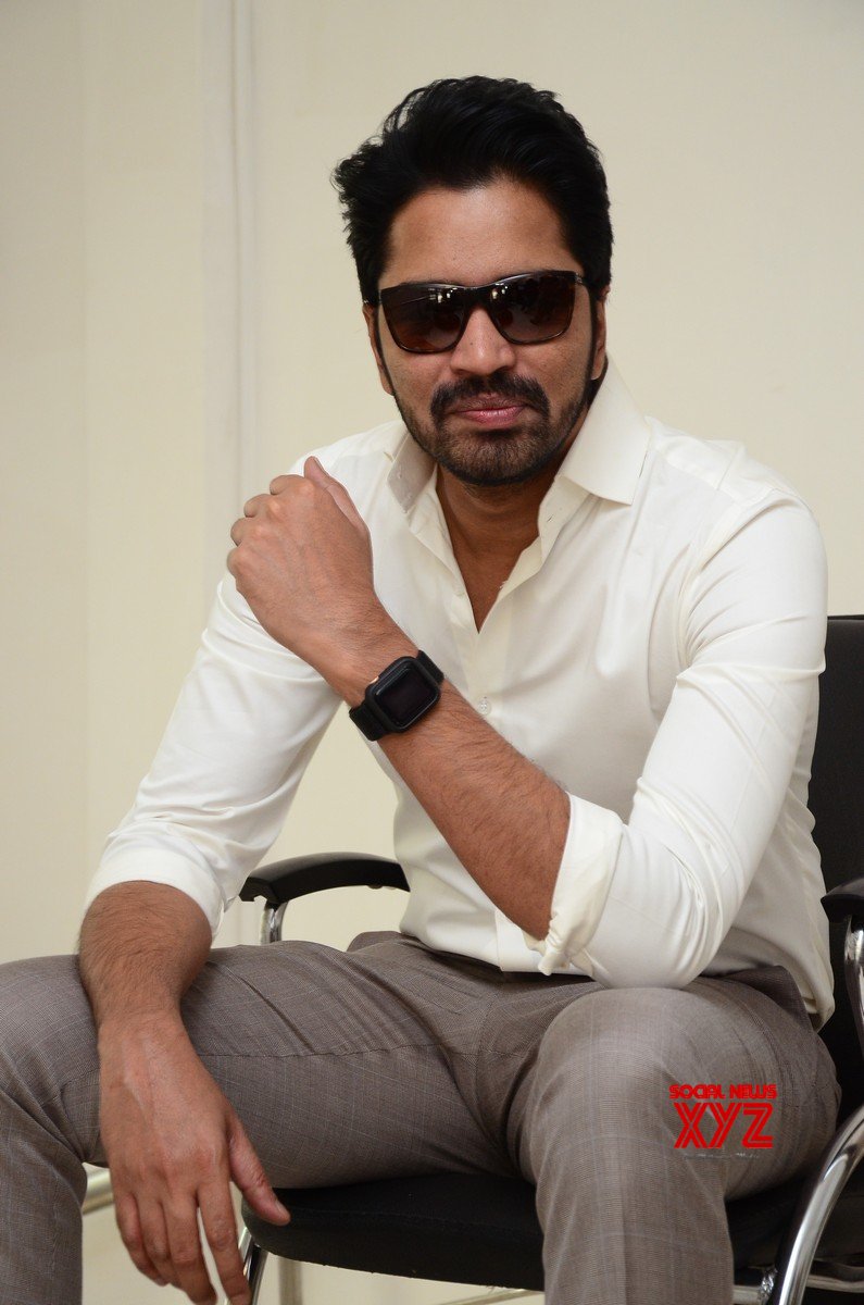 Hero Naresh Stills From Naandhi Movie Interview - Social News XYZ