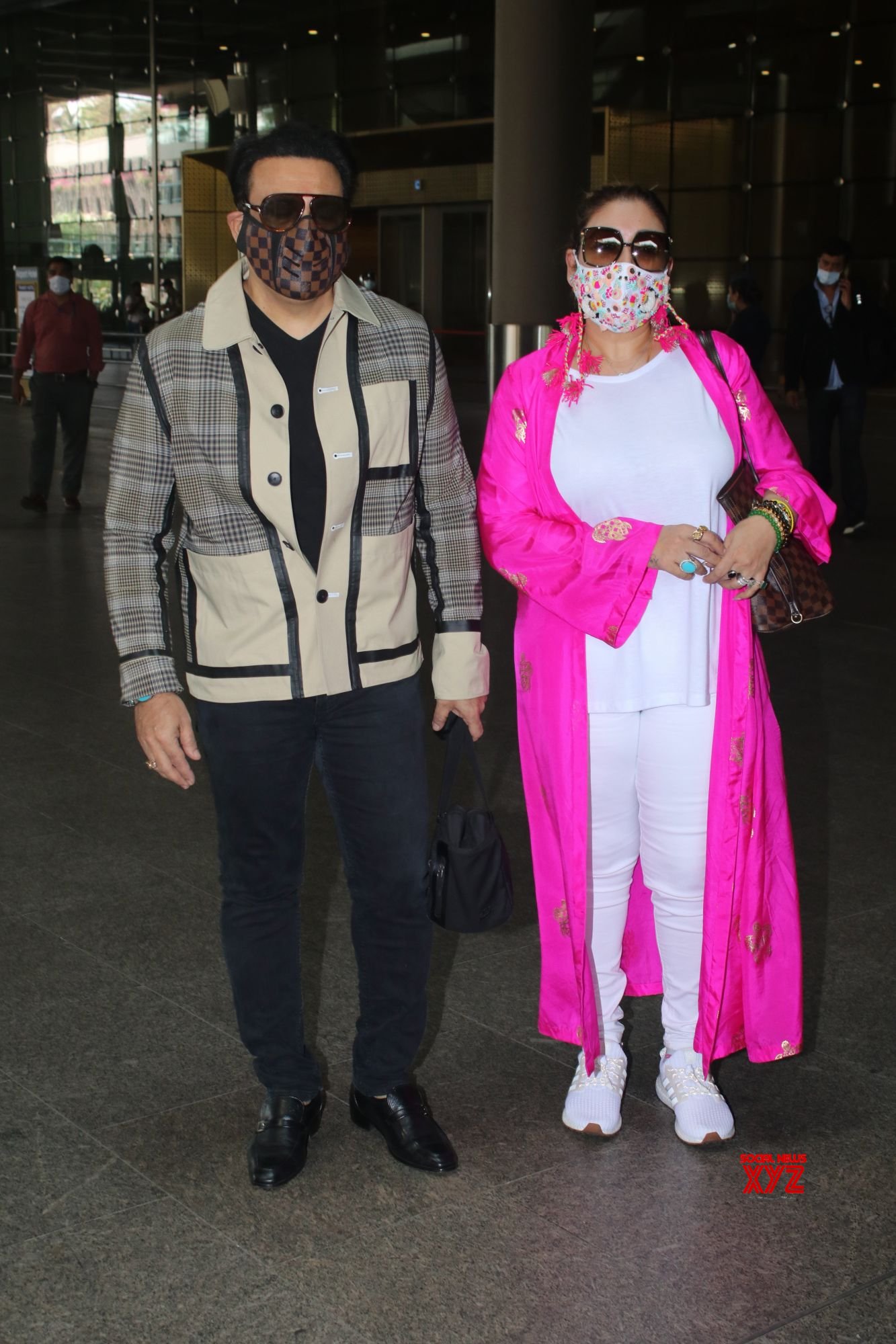 Govinda And Wife Sunita Ahuja Spotted At Airport Departure - Gallery ...