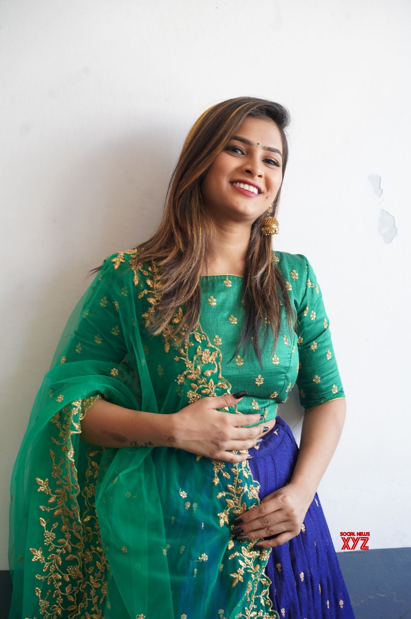 Actress Kiya Reddy Stills From Bala Mithra Movie Press Meet - Social ...