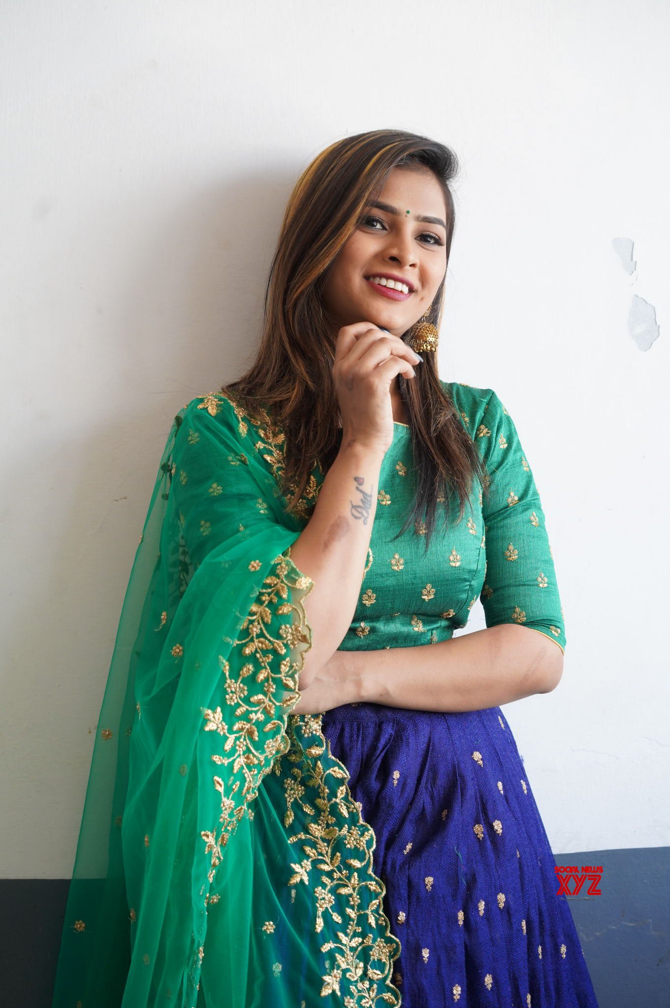 Actress Kiya Reddy Stills From Bala Mithra Movie Press Meet - Social ...