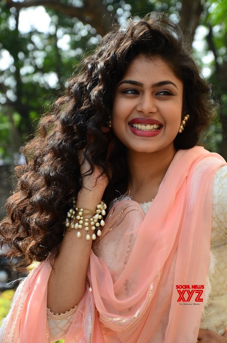 Actress Faria Stills From Jathiratnalu Movie Press Meet - Social News XYZ