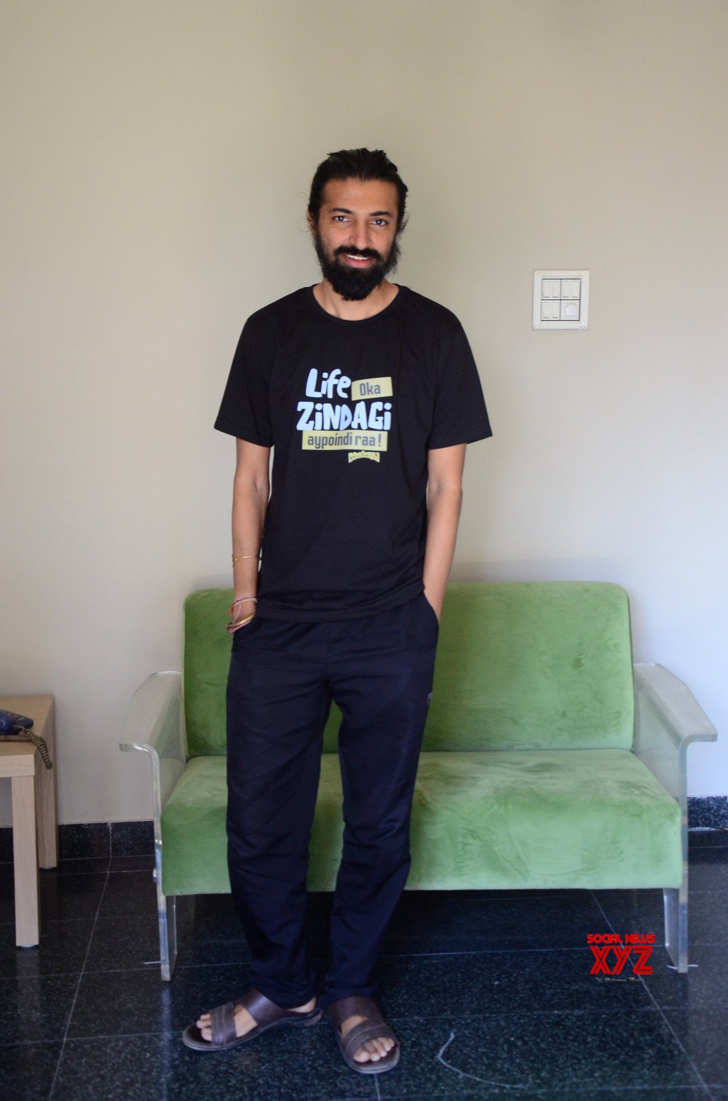 Jaathi Ratnaalu Producer Nag Ashwin Interview Stills - Social News XYZ