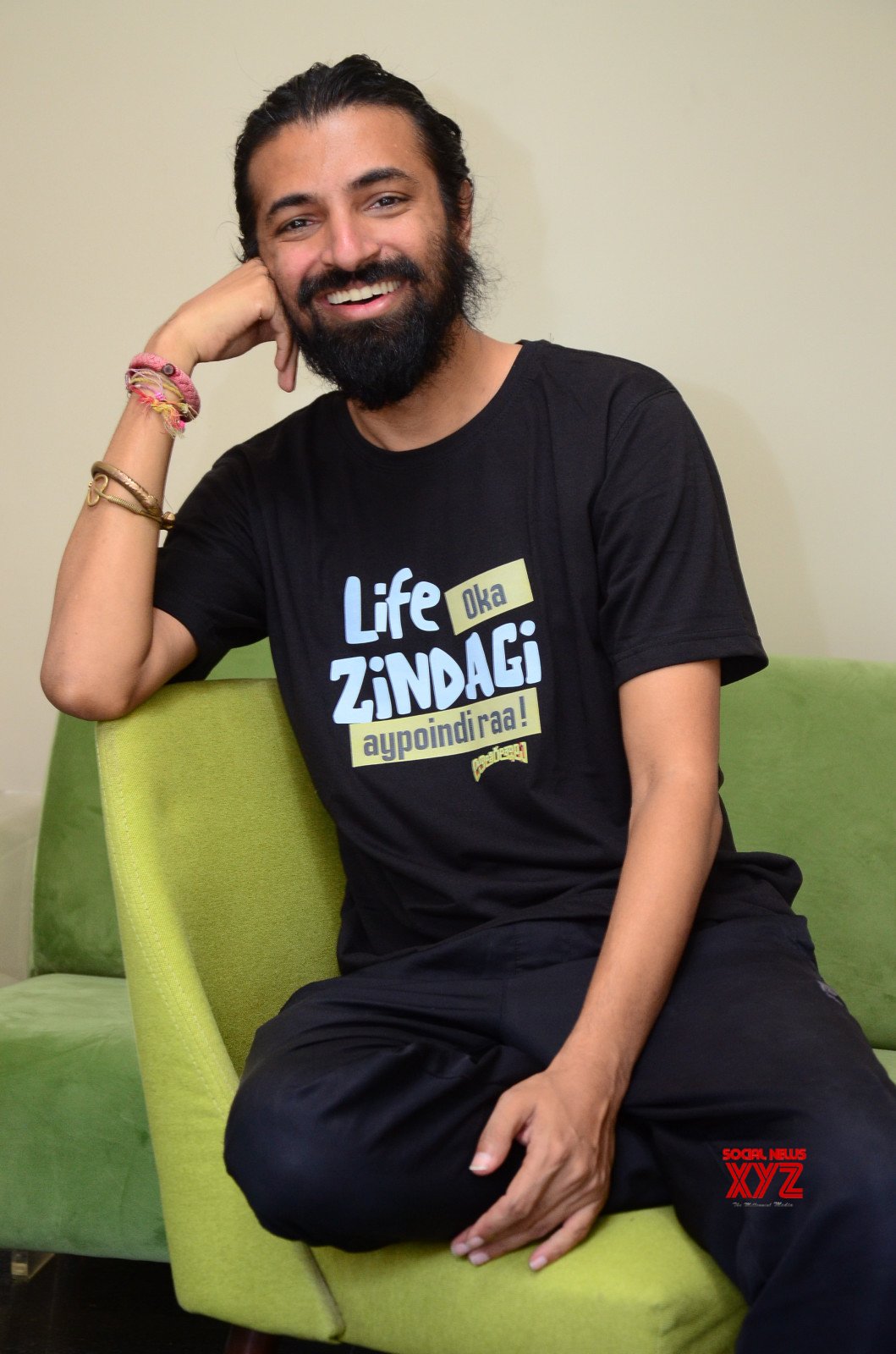 Jaathi Ratnaalu Producer Nag Ashwin Interview Stills - Social News XYZ