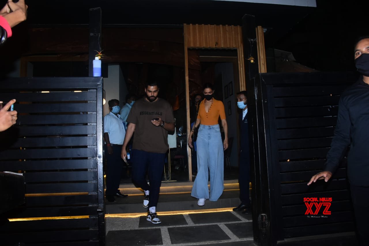 Actress Deepika Padukone Spotted At Mizu In Bandra - Gallery - Social ...