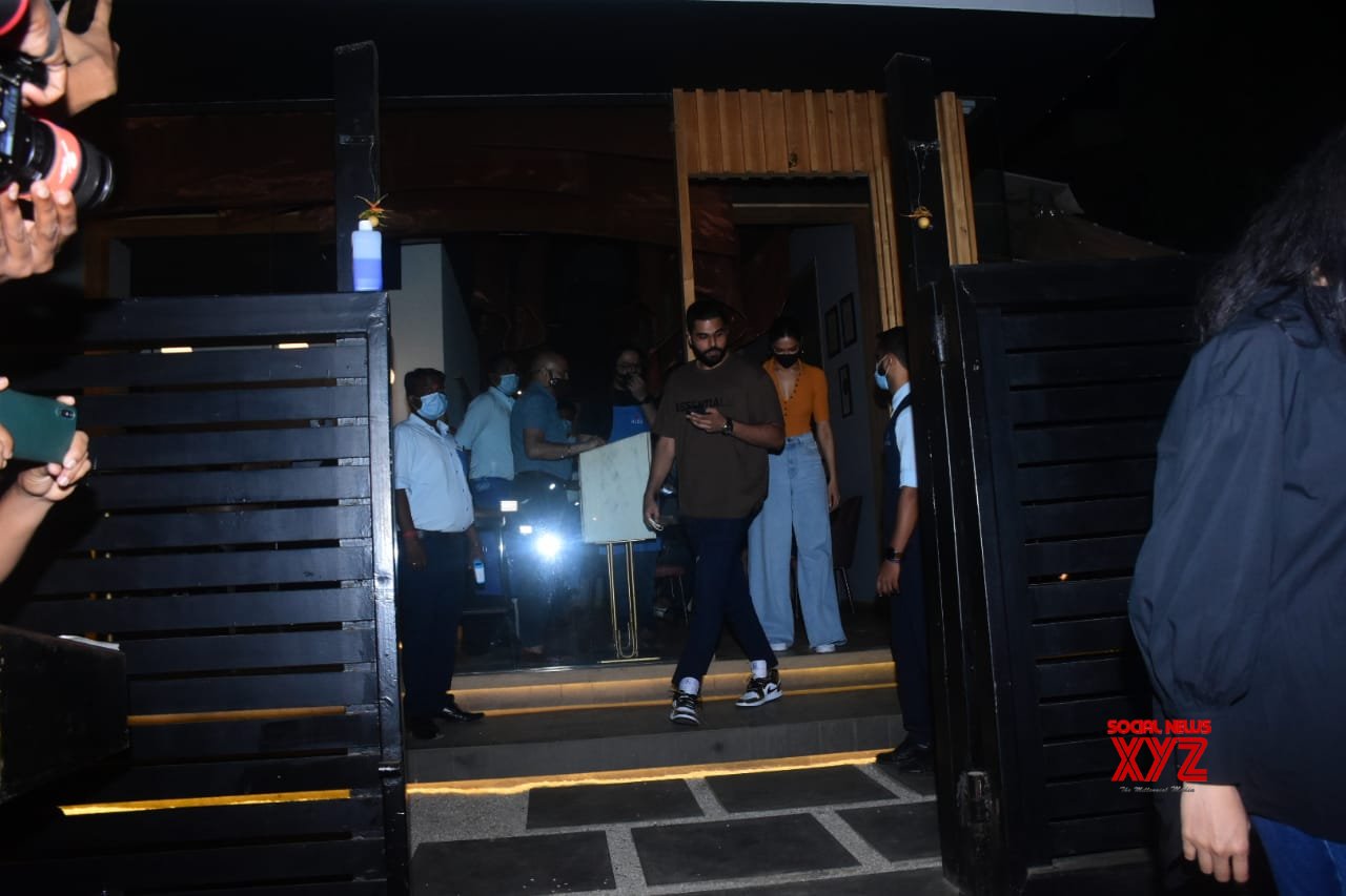 Actress Deepika Padukone Spotted At Mizu In Bandra - Gallery - Social ...