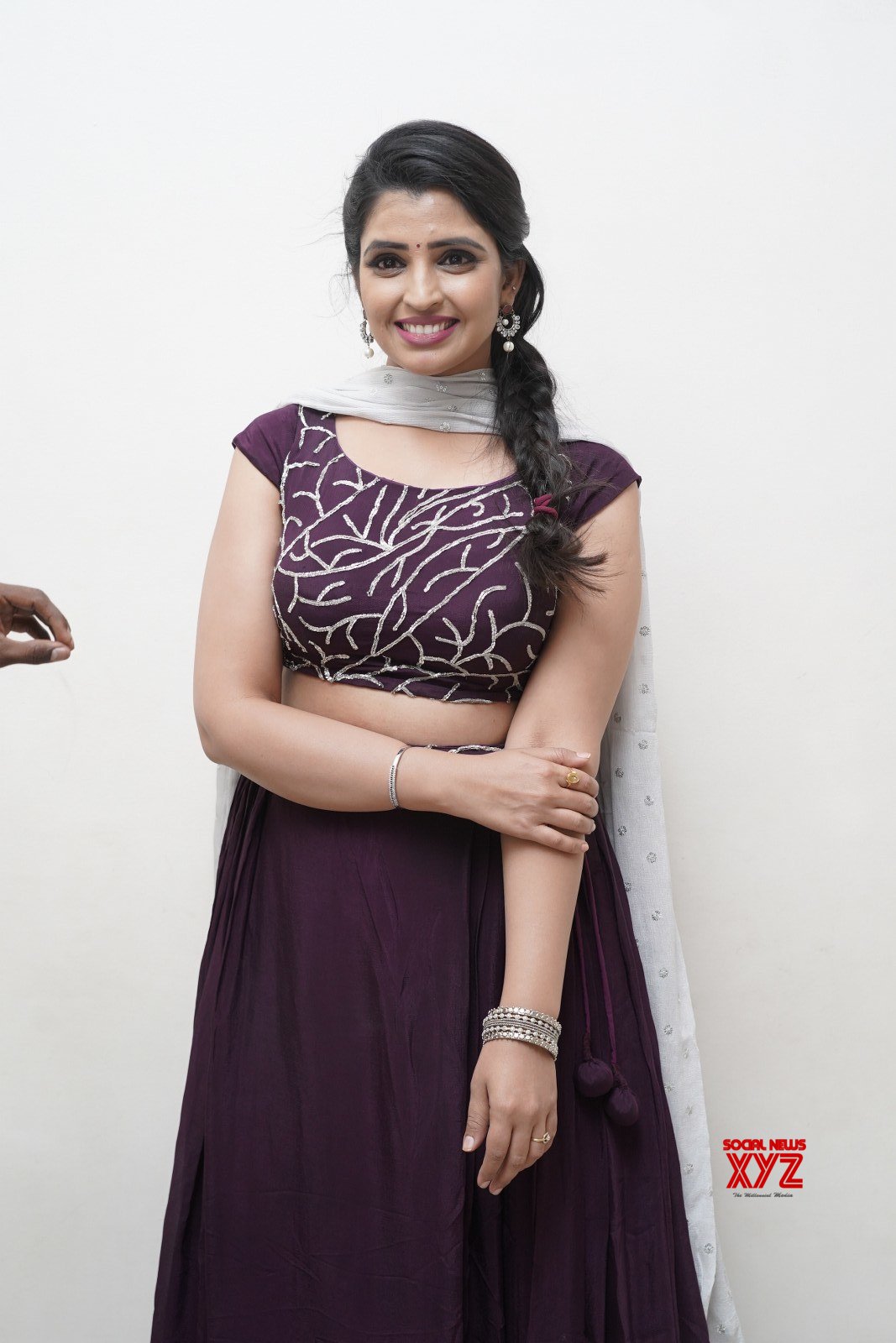 Anchor Syamala Stills From Ram Charan Birthday Celebrations 2021 ...