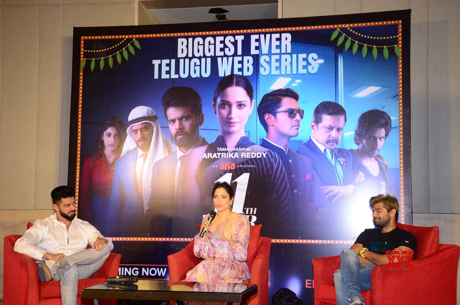 Tamannaah Bhatia's 11th Hour Web Series Press Meet - Gallery - Social ...
